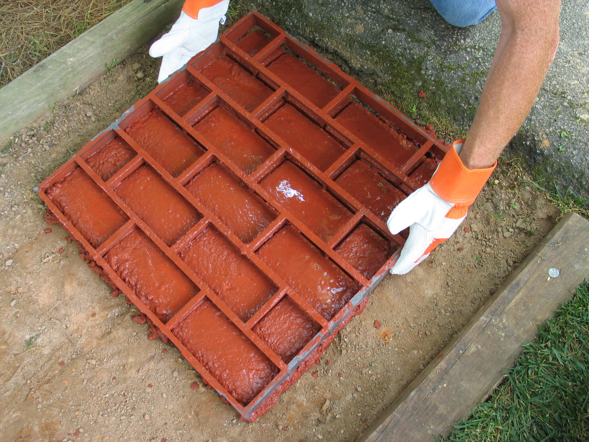 Using Concrete Walk Maker Forms